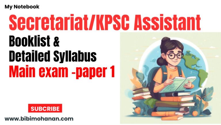 [PDF]Syllabus Secretariat Assistant Main Exam Paper 1 - My Notebook